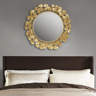 Martha Stewart Eden Gingko Leaf Round Wall Mirror 30.5" & Reviews - Wayfair Canada